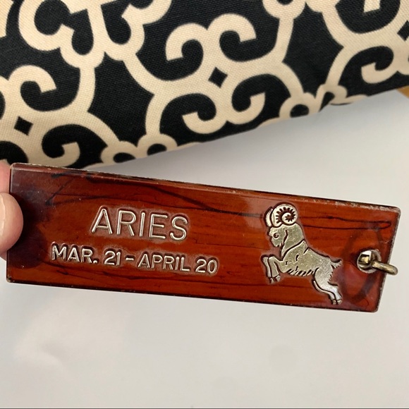 Vintage | Accessories | Vintage Aries Key Chain | Poshmark